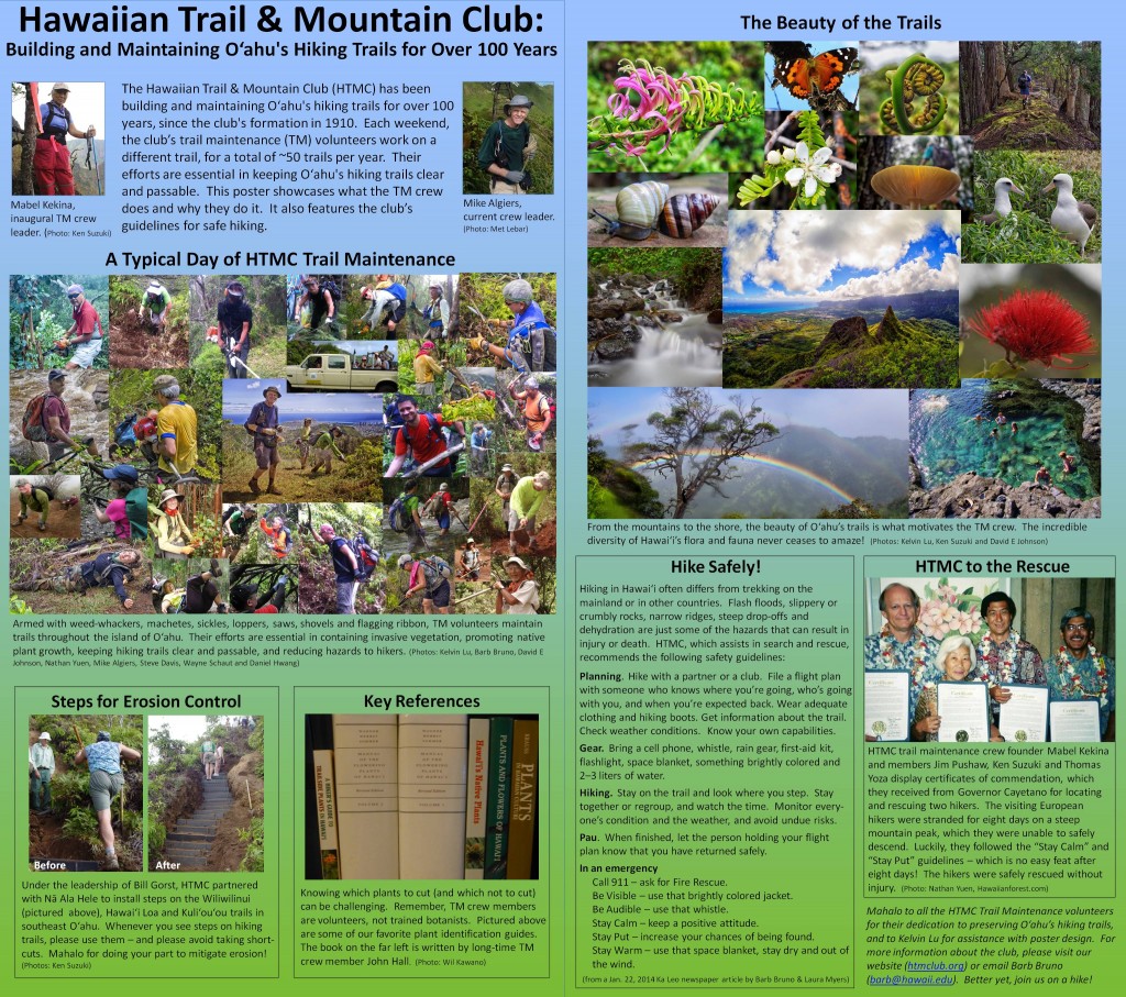 HTMC at Hawaii Conservation Conference - Hawaiian Trail & Mountain Corp.
