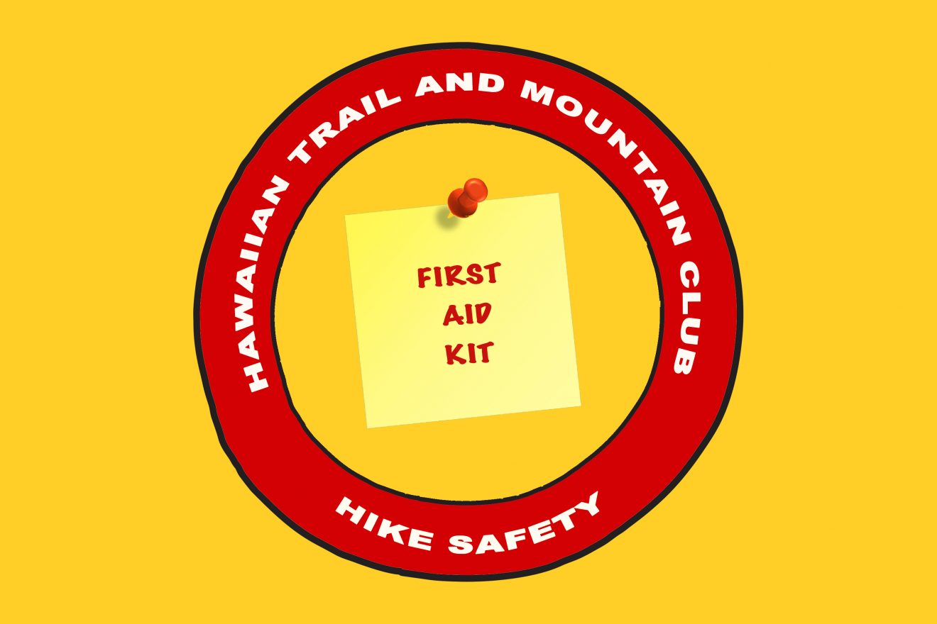 Individual First Aid Kits for HTMC Hikers - Hawaiian Trail & Mountain Corp.